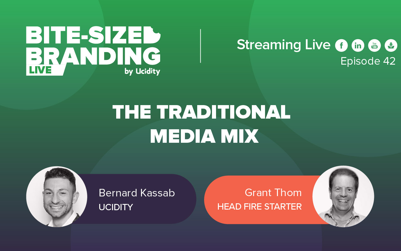 Bite sized Branding Episode 42 The Traditional Media Mix Bite sized Branding Episode 42 The Traditional Media Mix